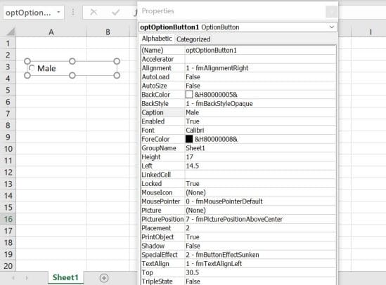 Option Button Excel Vba Automate Excel