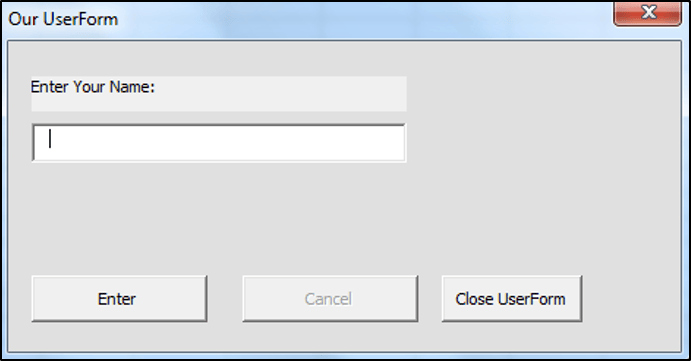 VBA Open or Close UserForm - Automate Excel